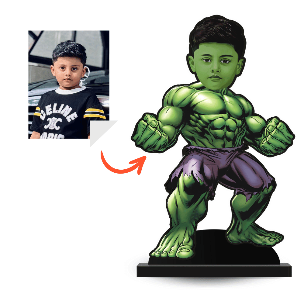 Personalised Superhero Minify Hulk – Klaybox