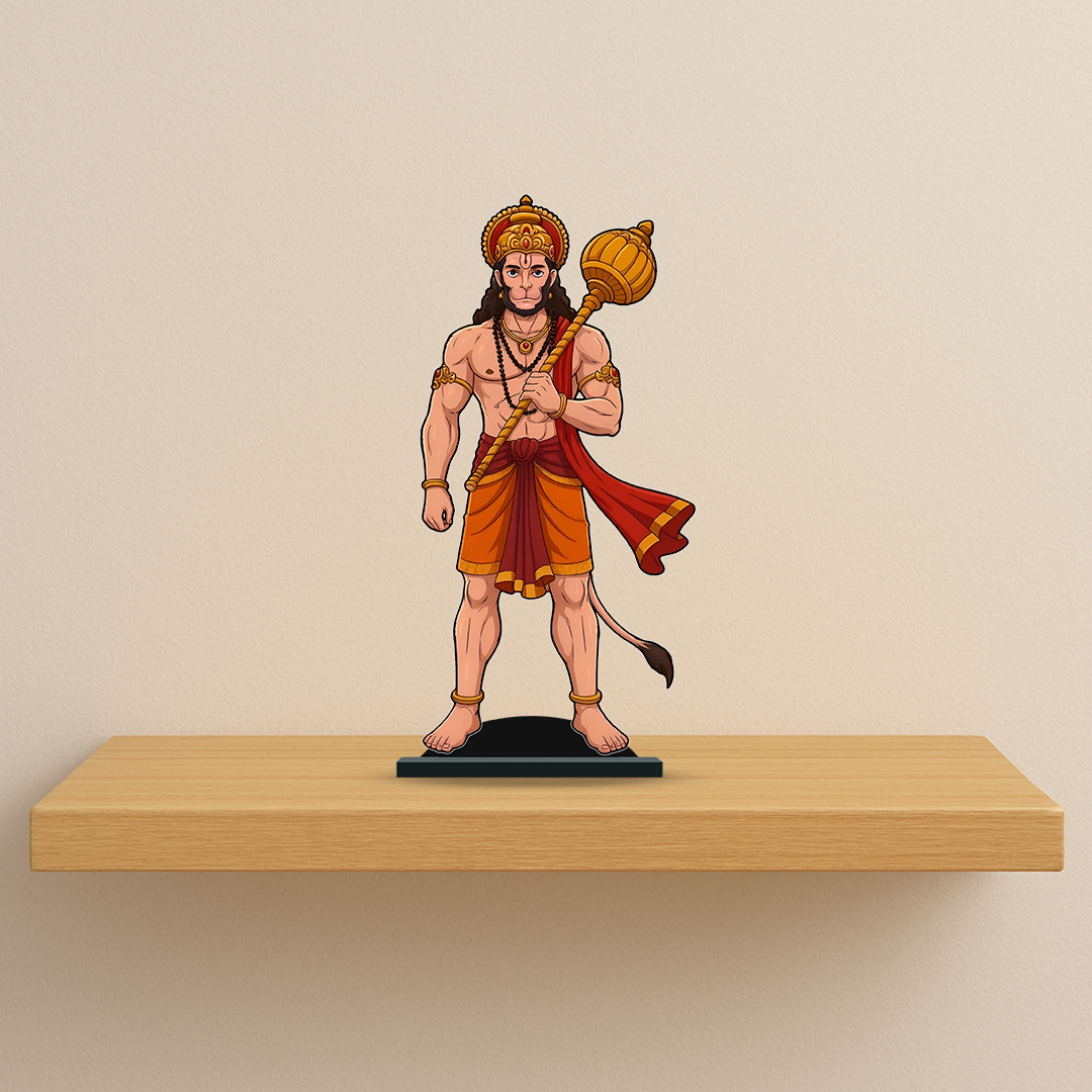 Lord Hanuman 2D Miniature – Klaybox